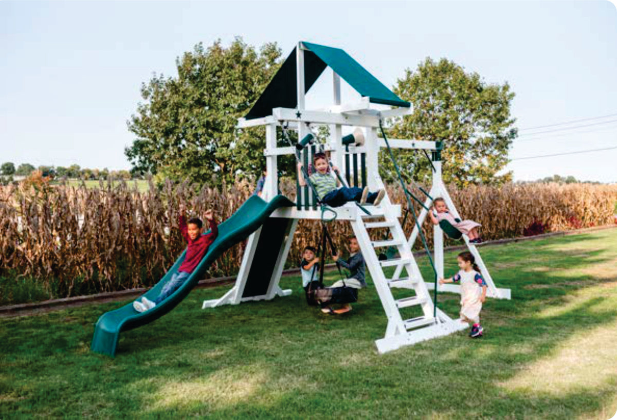 Wishing Star Vinyl Swingset – Innovative Playtime