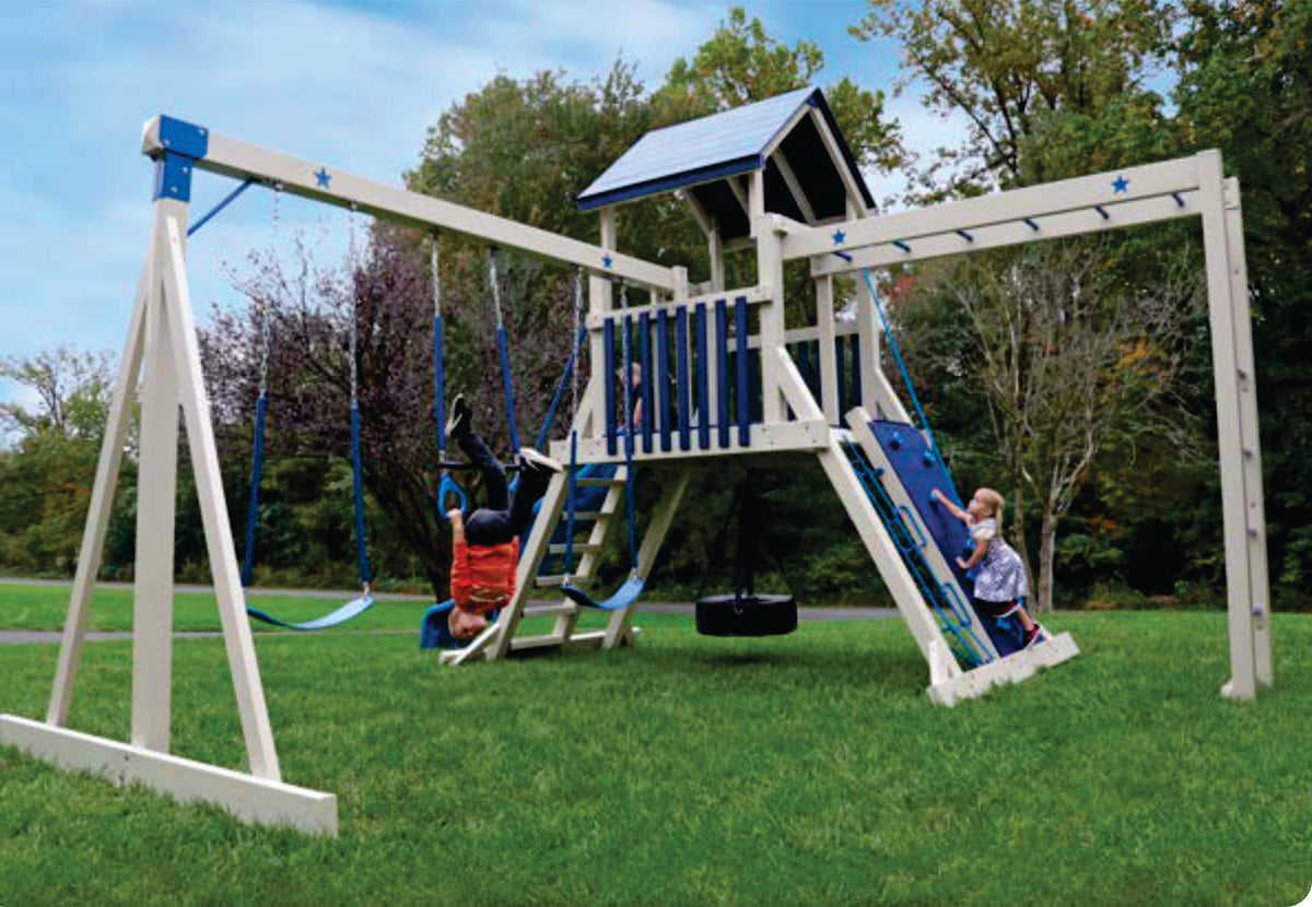 Comet Vinyl Swingset – Innovative Playtime