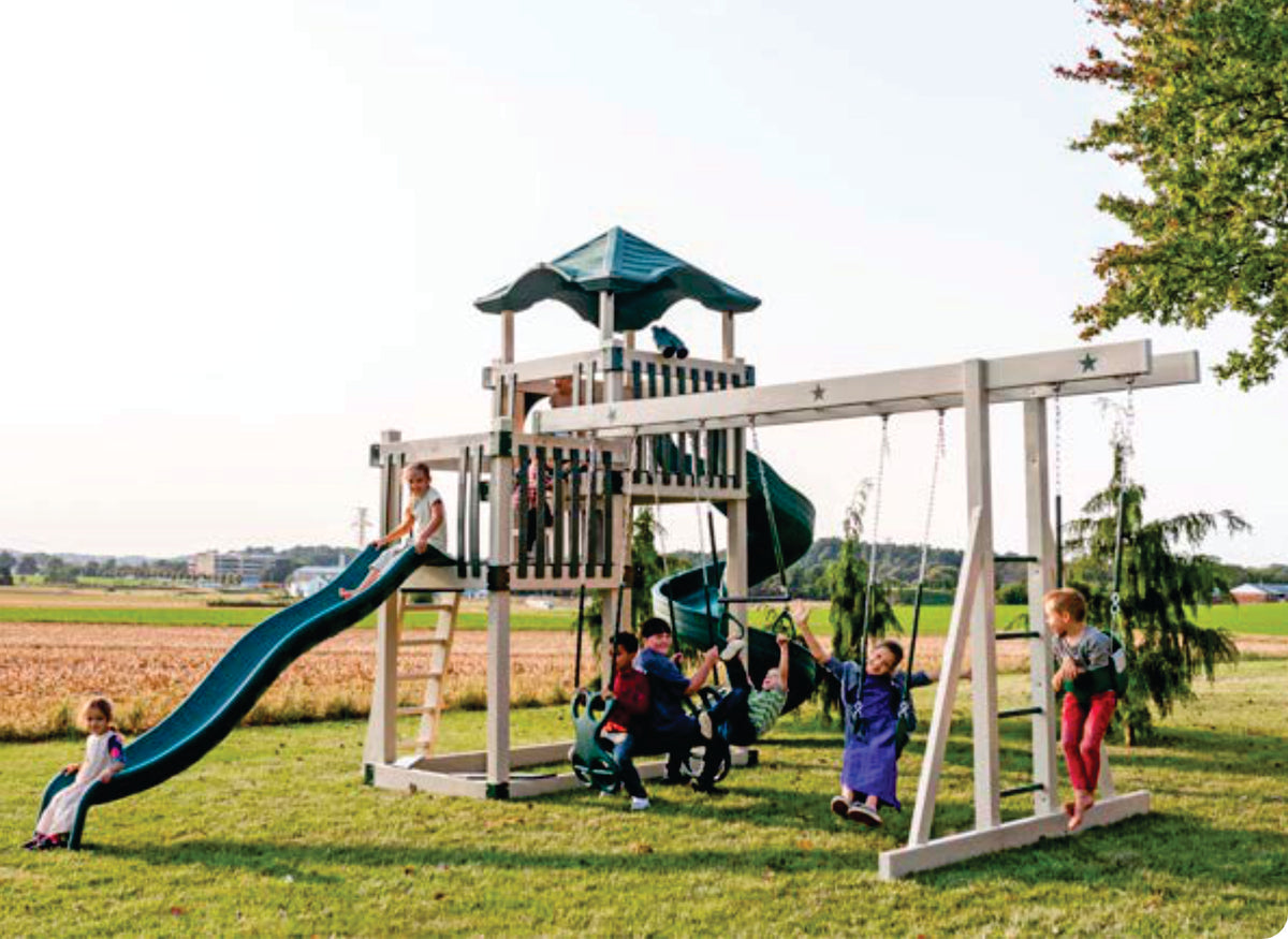 Super Star Vinyl Swingset – Innovative Playtime